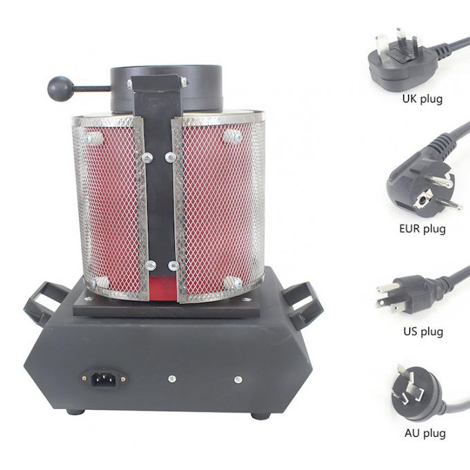 Compact 3KG 220V Mini Gold Melting Machine Light Weight